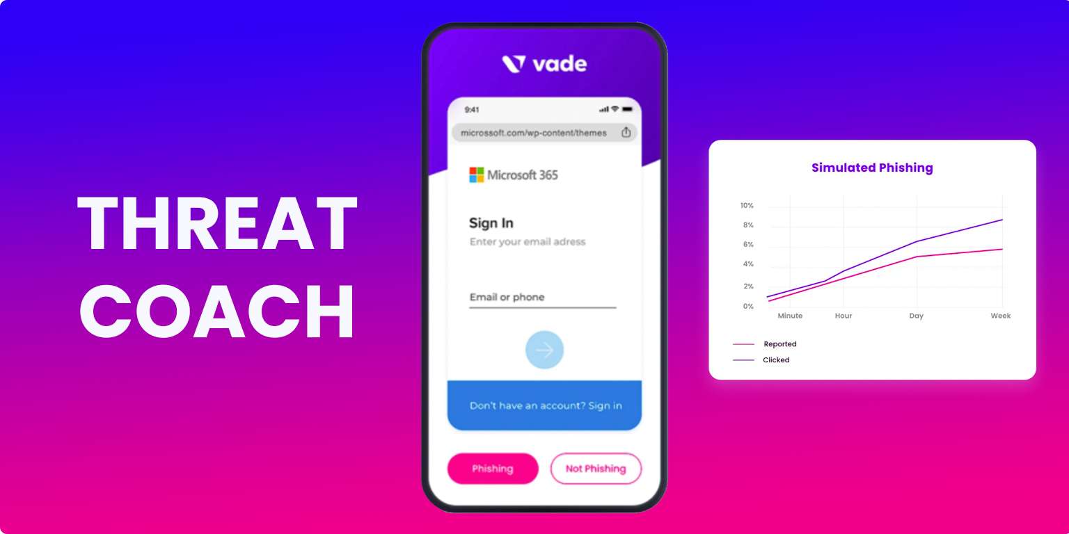 Vade Threat Coach™: Automated Phishing Awareness Training | Vade