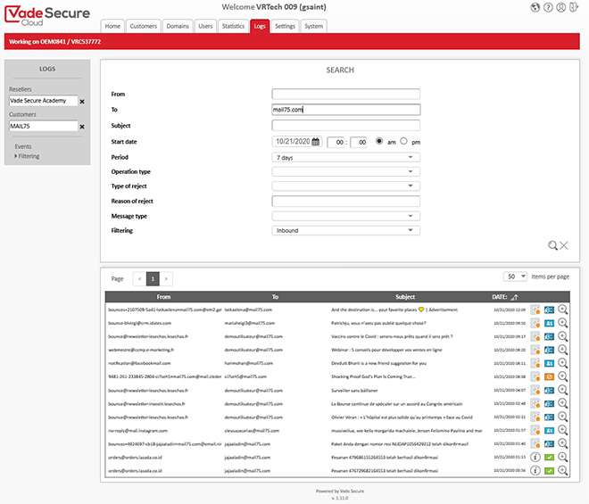 Vade Secure Cloud | Vade Secure