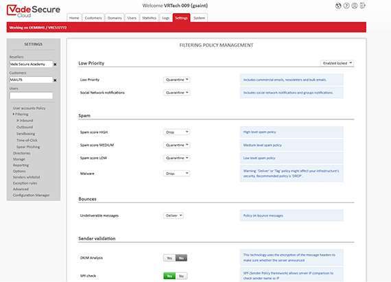 Vade Secure Cloud | Vade Secure