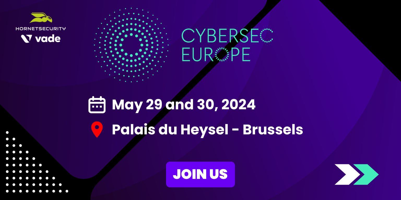 Cybersec event Brussels 2024